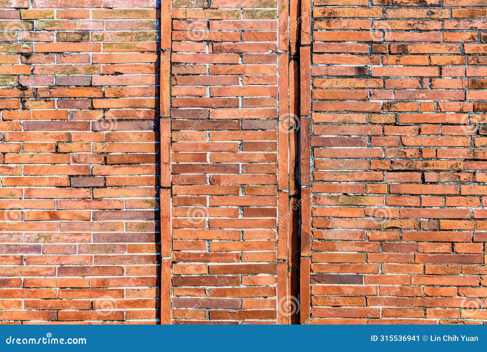 In the Ancient Fort, the Beautiful Brick Walls with Special Pushing ...