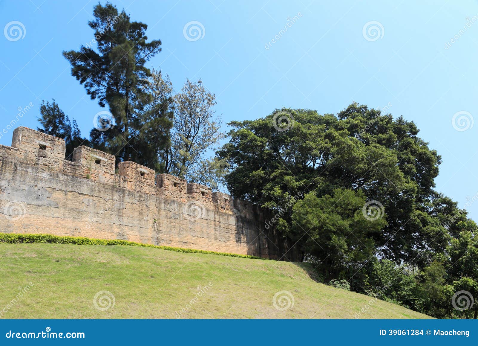 Ancient fort stock photo. Image of archeology, brick - 39061284