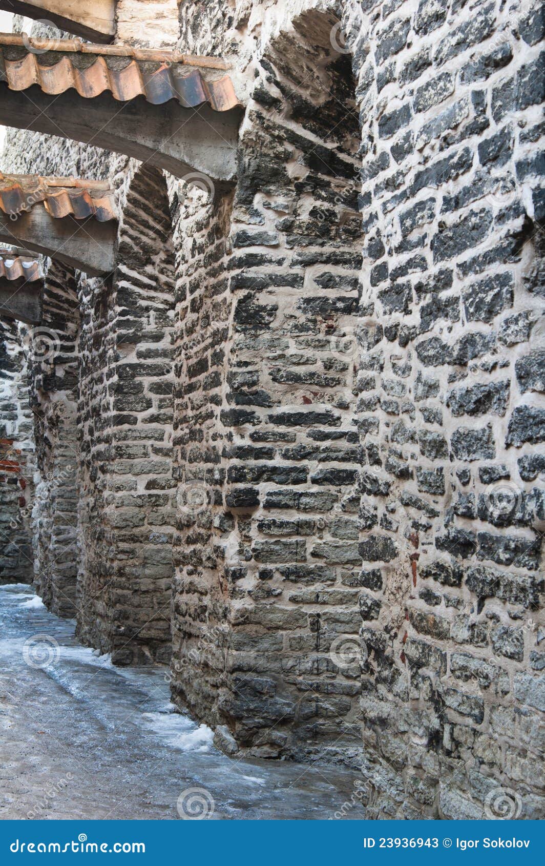 Ancient fortification stock image. Image of europe, countries - 23936943