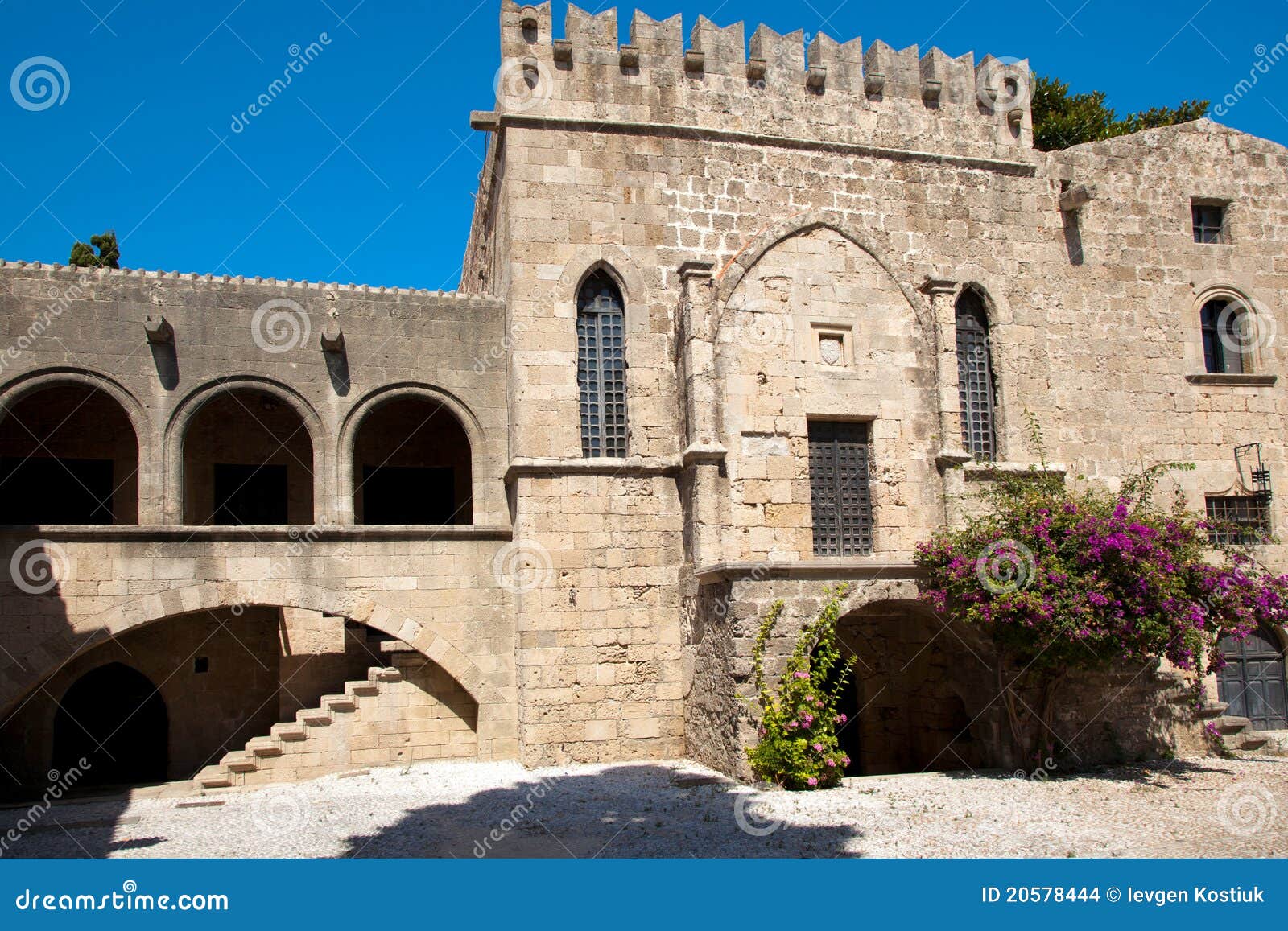 Ancient fortress stock photo. Image of wall, greece, travel - 20578444