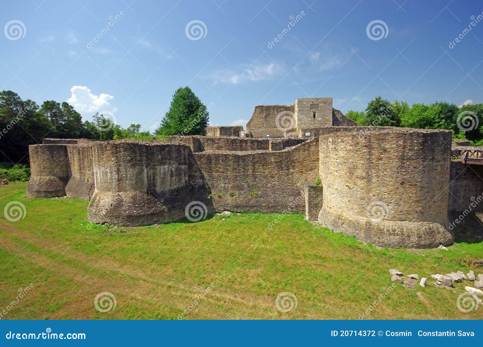 Ancient fortress stock photo. Image of fort, fragment - 20714372