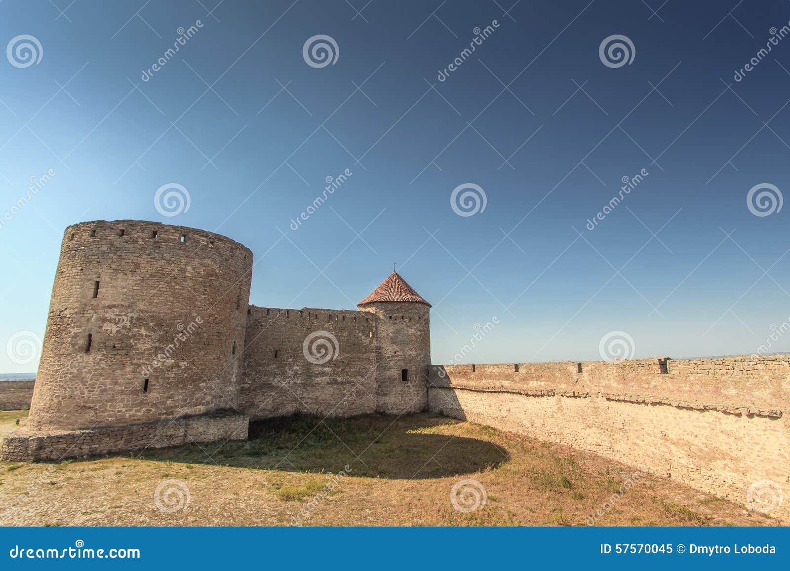 An Ancient Fortress of the 17th Century Stock Image - Image of castle ...