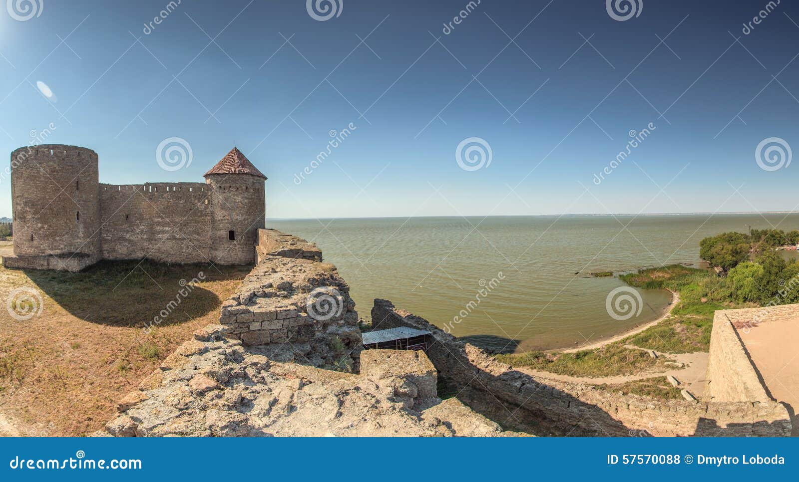 An Ancient Fortress of the 17th Century Stock Photo - Image of outdoors ...