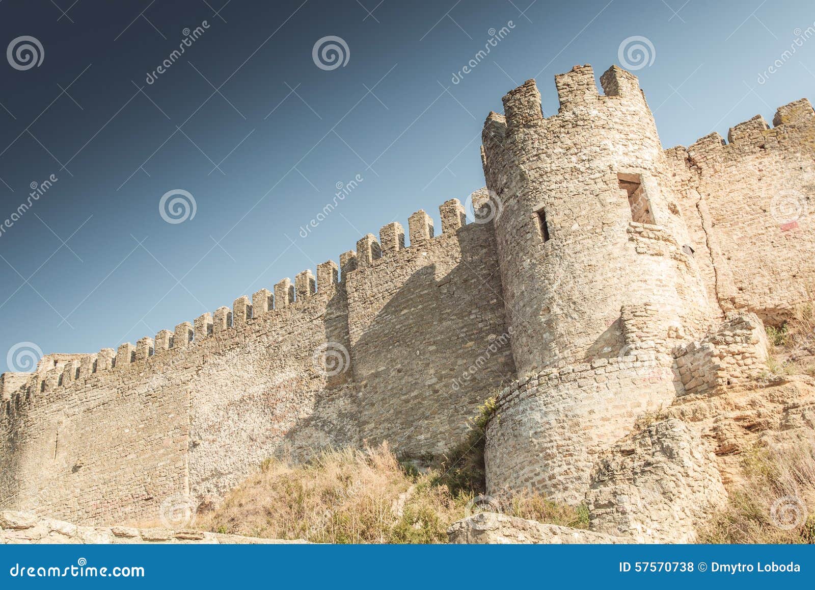 An Ancient Fortress of the 17th Century Stock Photo - Image of brittany ...