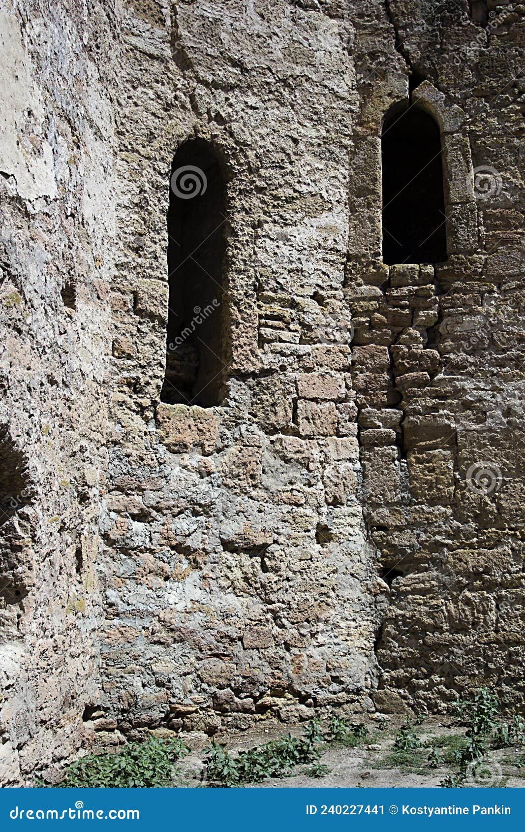 Ancient fortress wall stock image. Image of brown, fortress - 240227441