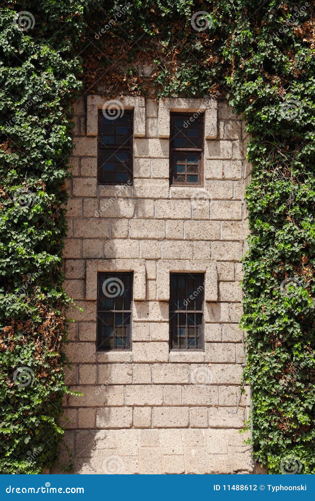 Ancient fortress windows stock photo. Image of exterior - 11488612