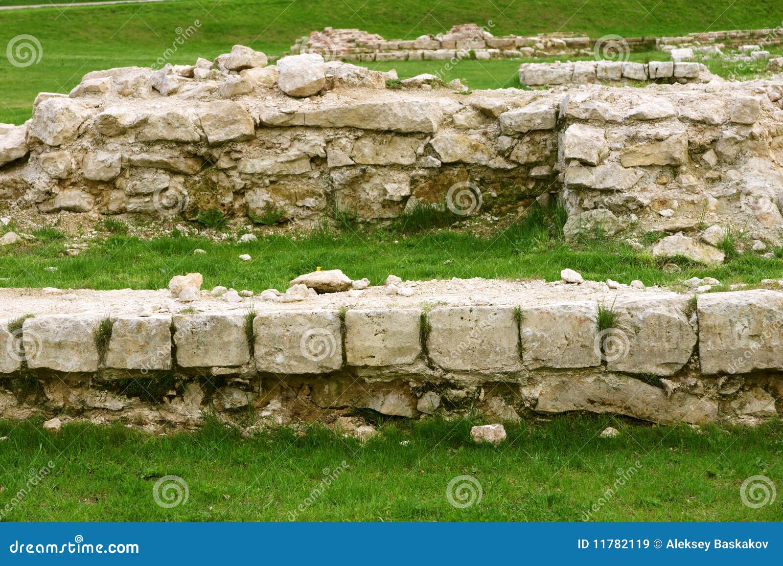 Ancient foundation stock image. Image of construction - 11782119