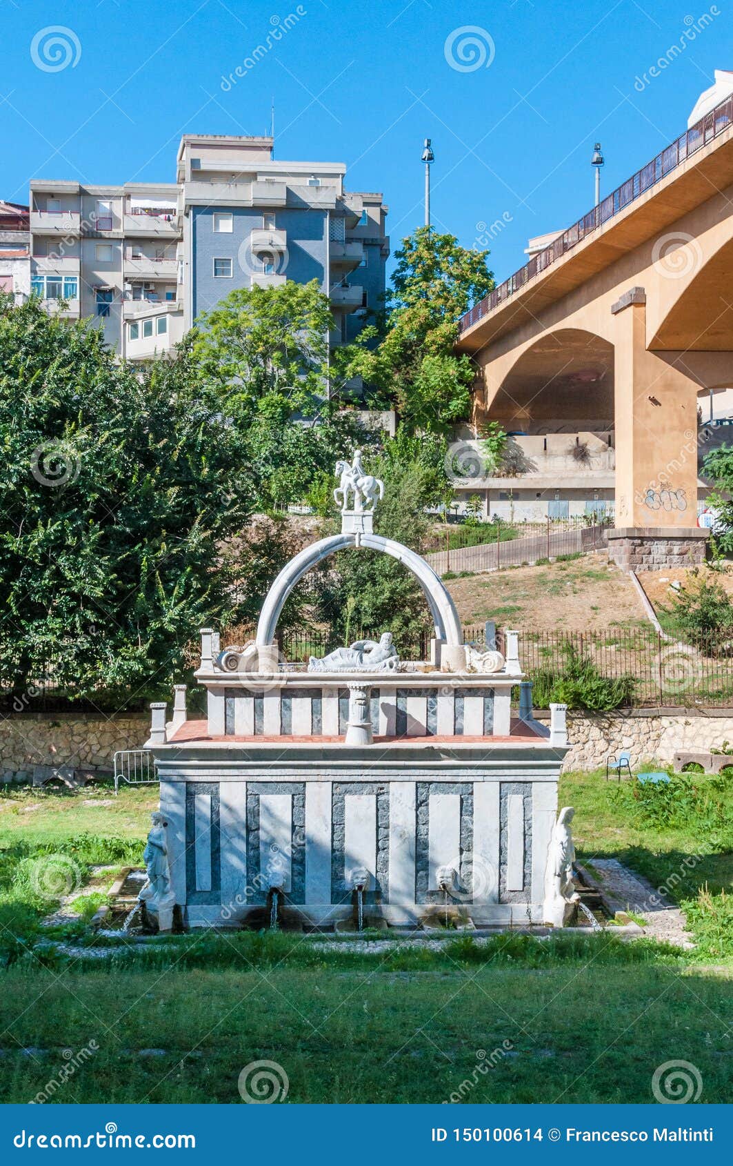 Ancient Fountain in the City Stock Photo - Image of fountain, tourism ...