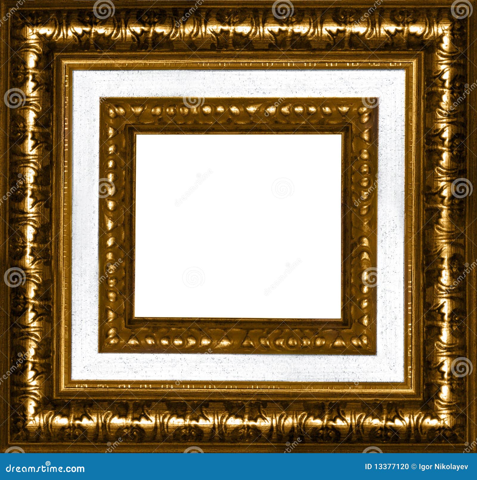 Ancient frame stock photo. Image of design, fillet, framework - 13377120