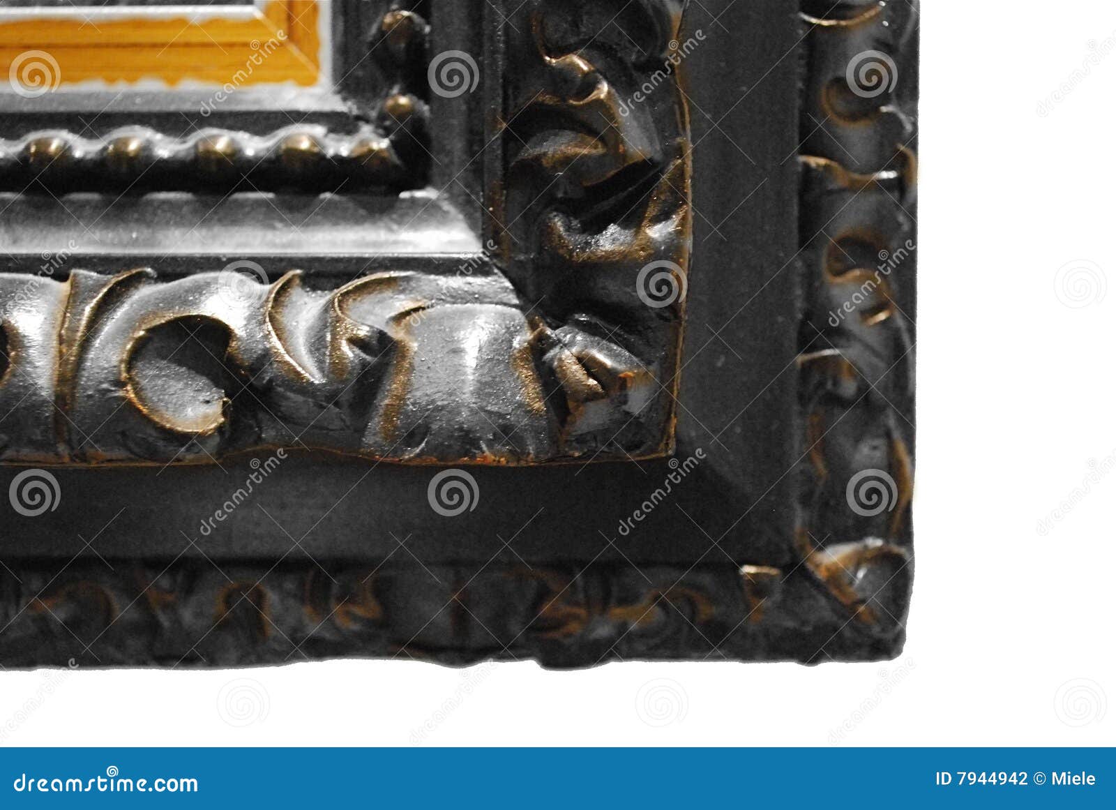 Ancient frame stock photo. Image of isolated, edge, ornament - 7944942