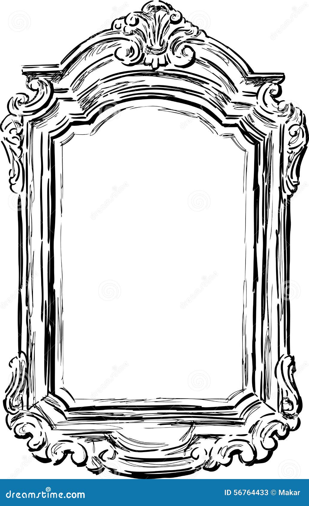 Antique Frame Drawing