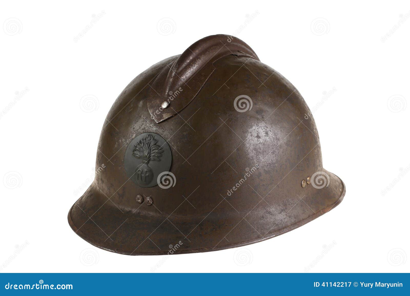 French Helmet Of The First World War, Adrian. 3Spanish Civil War Stock ...