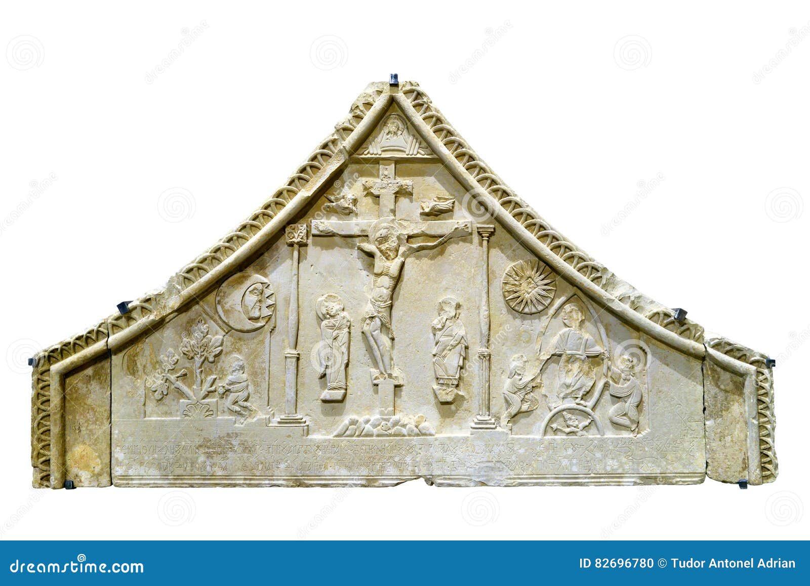 Ancient funerary monument stock photo. Image of sculpture - 82696780