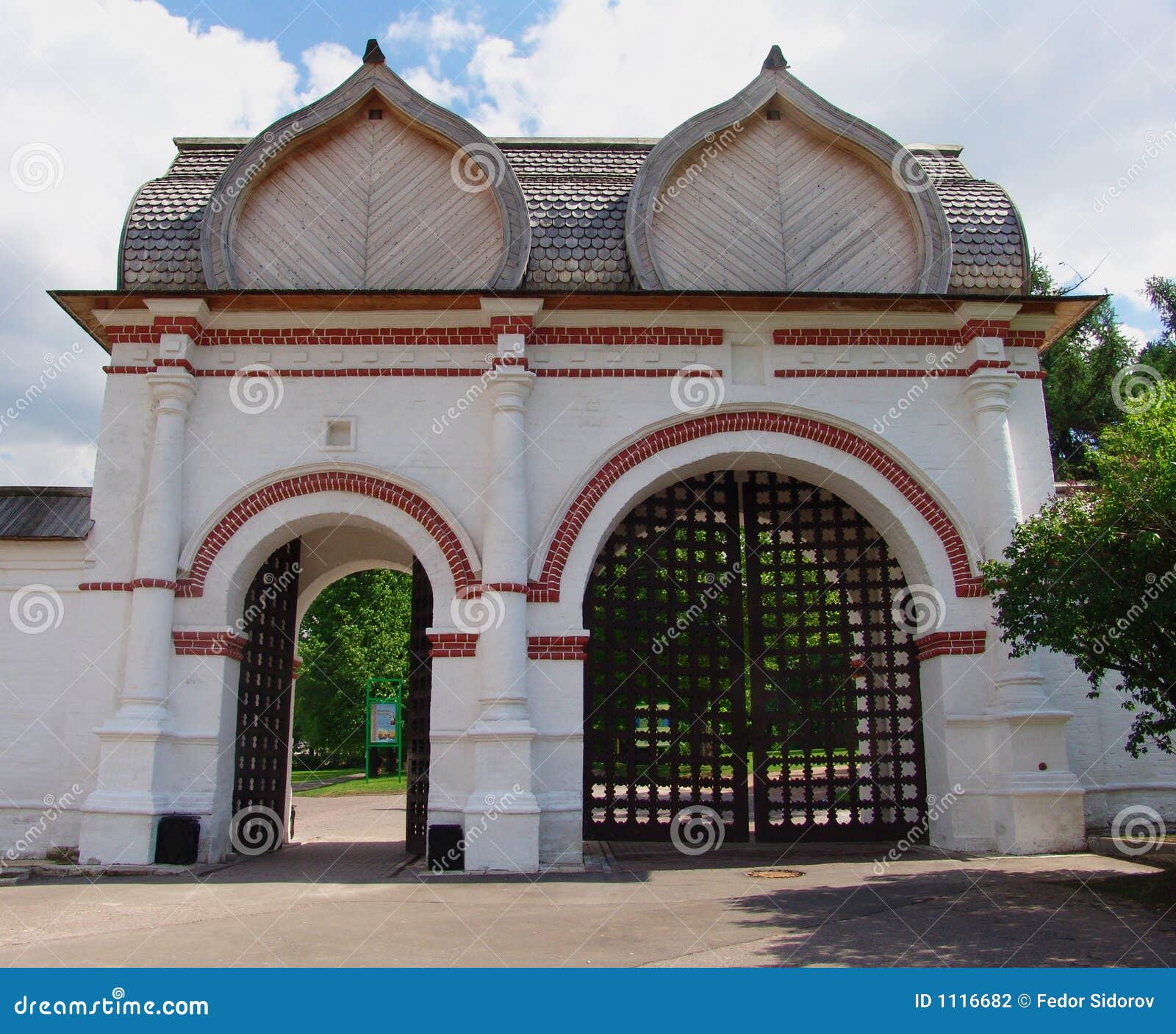 Ancient gate stock photo. Image of open, century, palace - 1116682