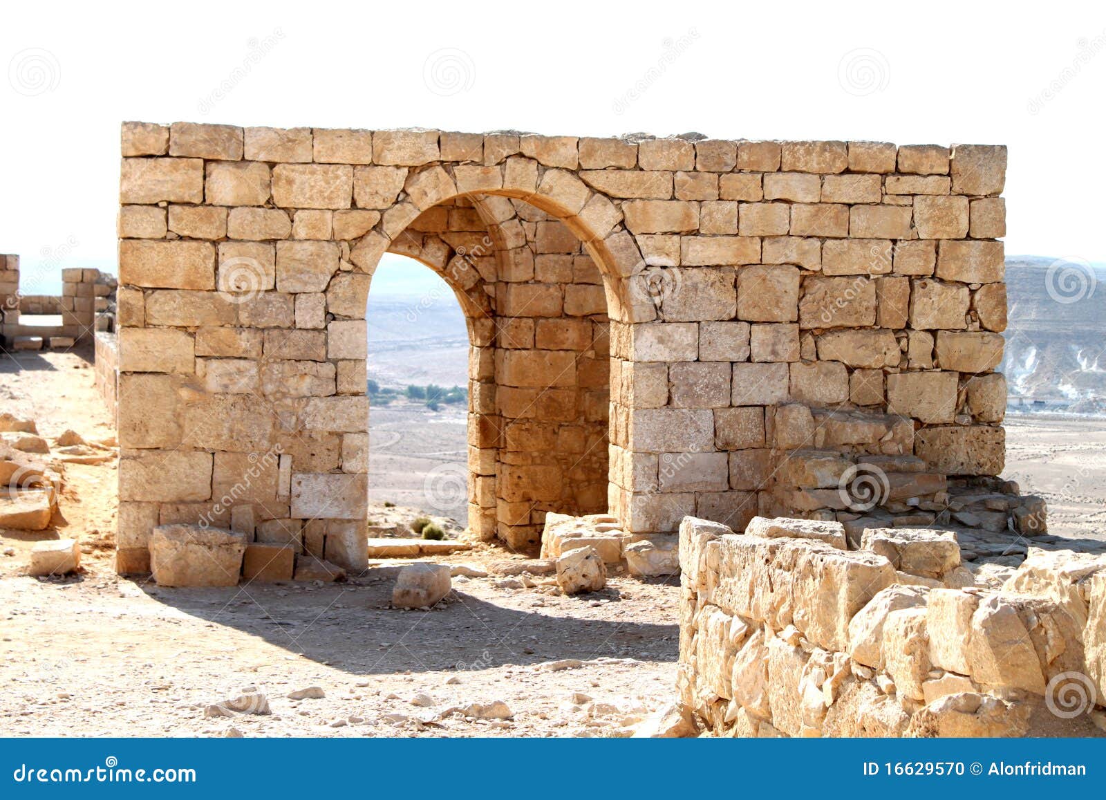 Ancient Gate stock photo. Image of gates, avdat, ancient - 16629570