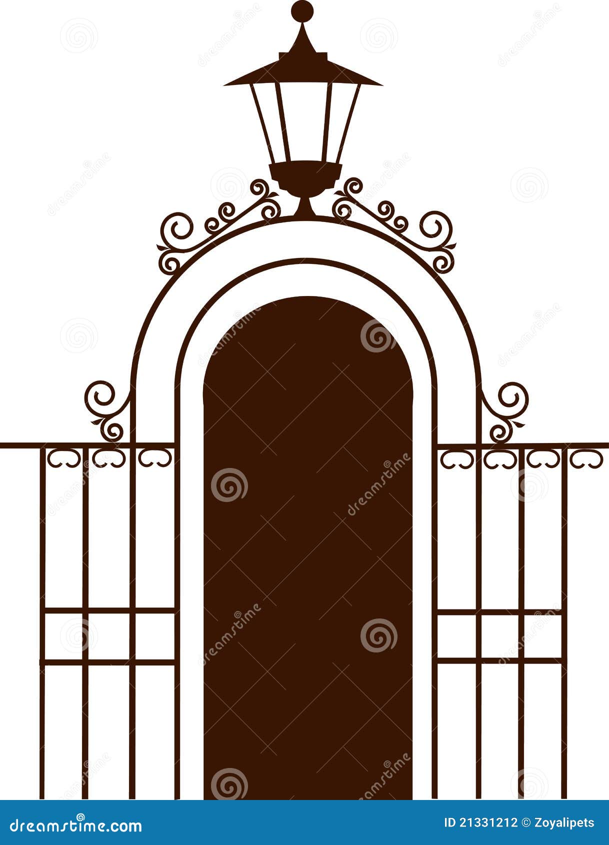 Ancient Gate Lamp Stock Illustrations – 191 Ancient Gate Lamp Stock ...