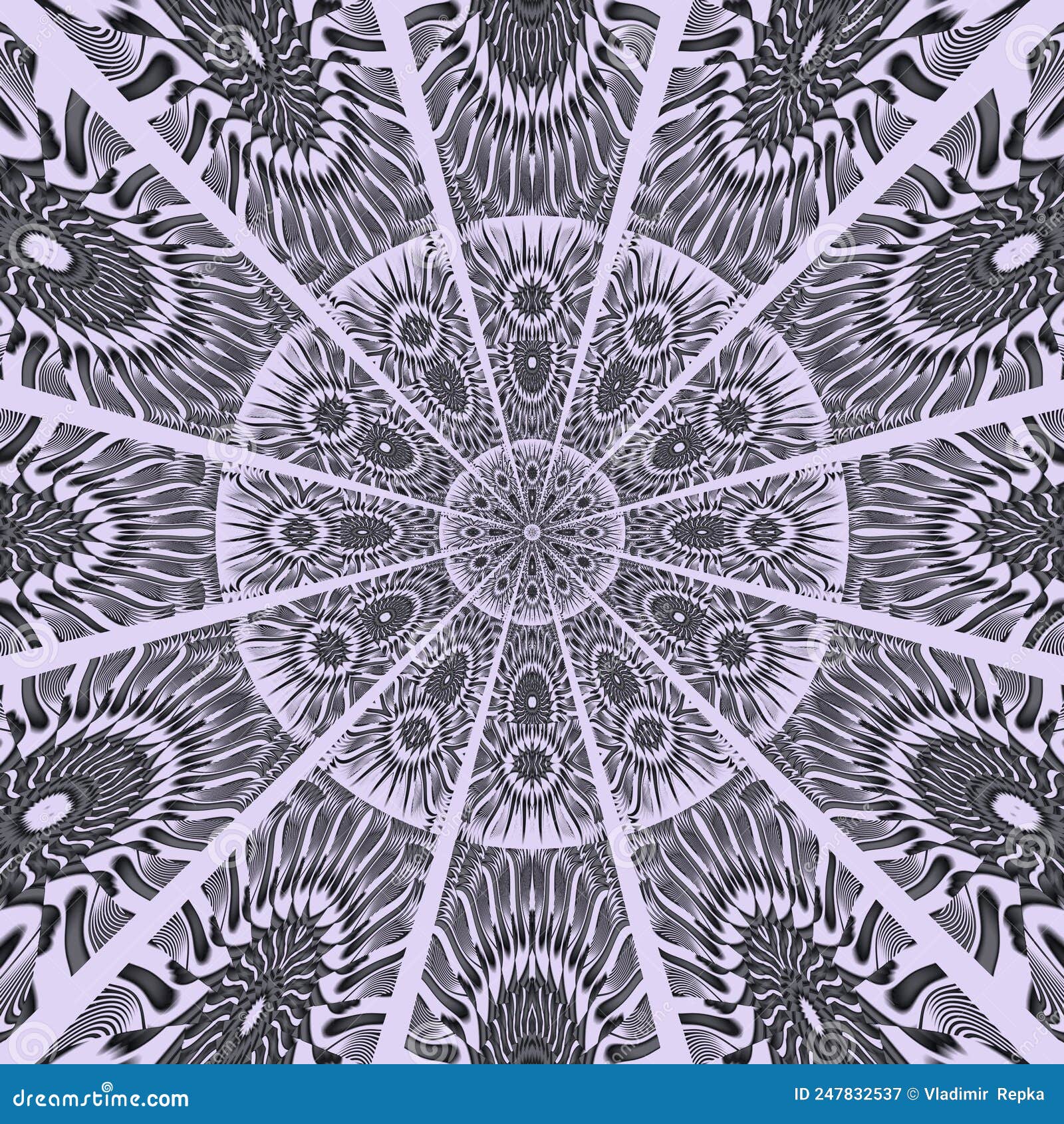 Ancient Generative Colorful Background Tile Stock Illustration ...