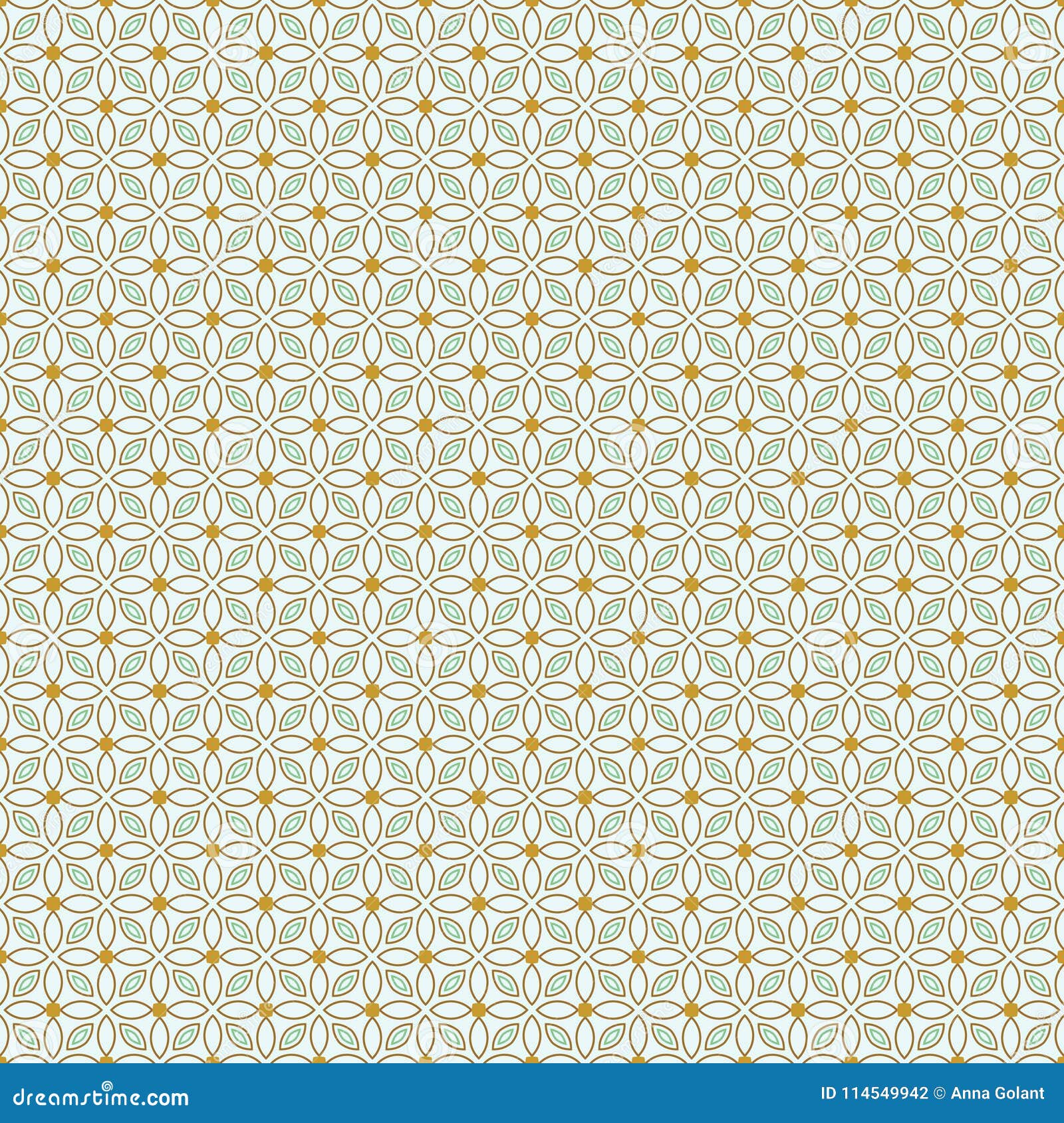 Ancient Geometric Pattern in Repeat. Fabric Print. Seamless Background ...