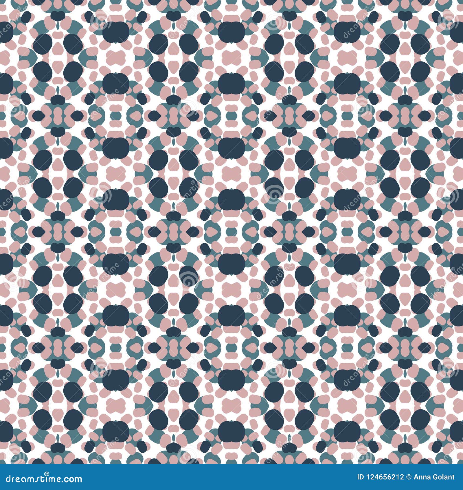 Ancient Geometric Pattern in Repeat. Fabric Print. Seamless Background ...