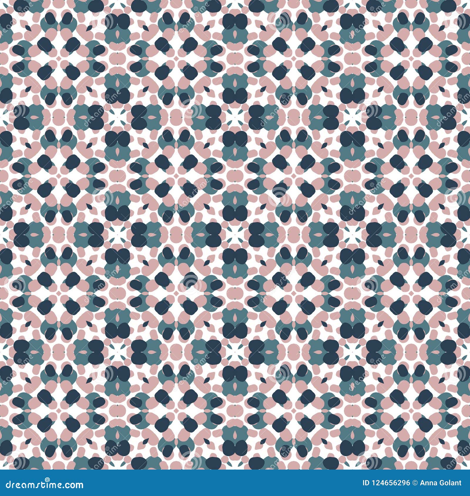 Ancient Geometric Pattern in Repeat. Fabric Print. Seamless Background ...