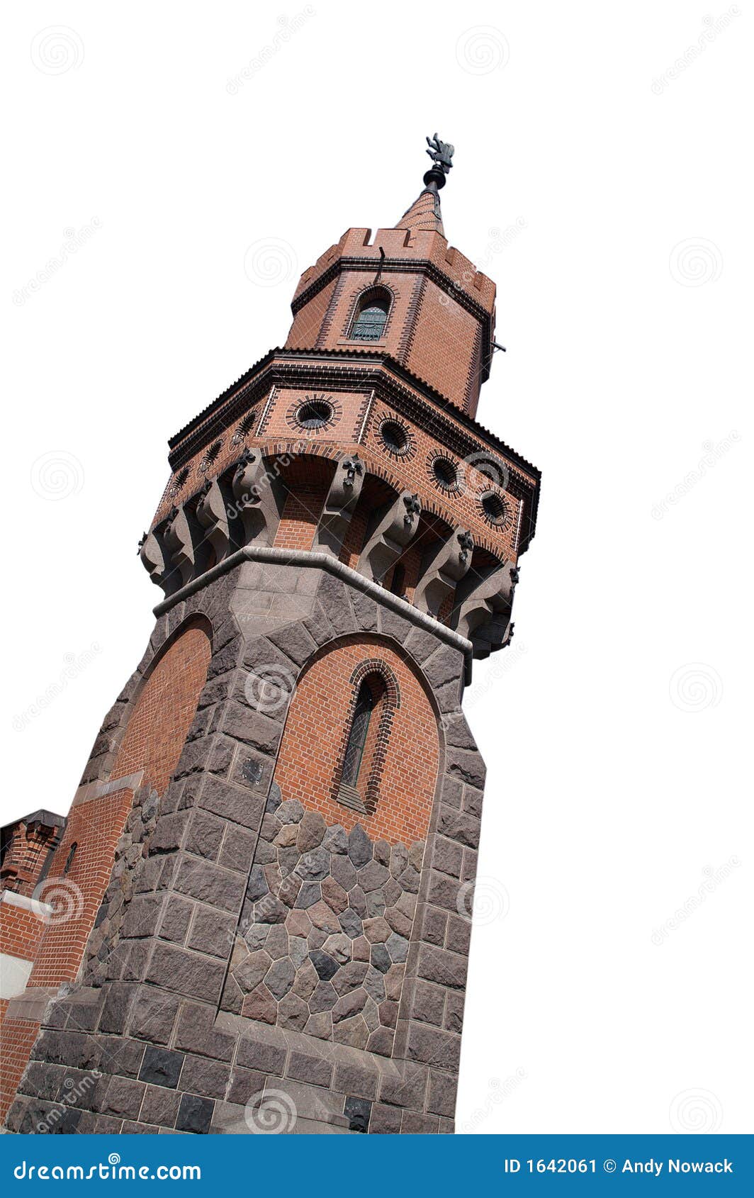 Ancient German tower stock image. Image of germany, architecturally ...