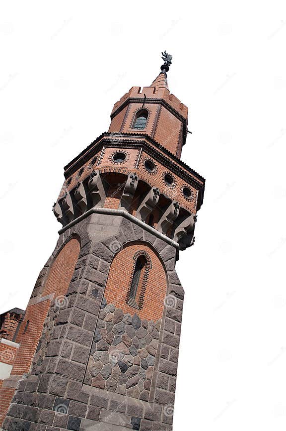 Ancient German tower stock image. Image of germany, architecturally ...