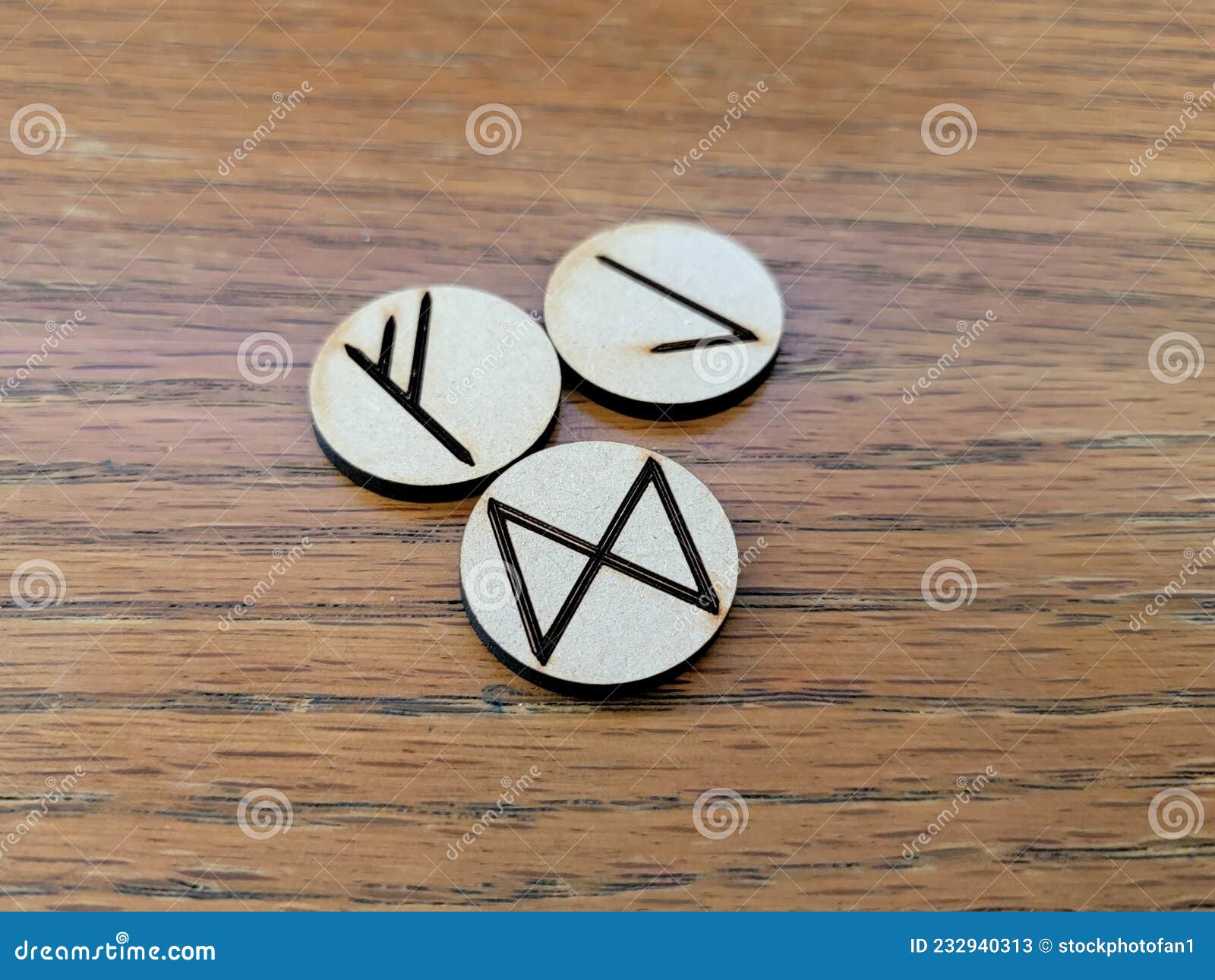 Ancient Germanic and Scandinavian Elder Futhark Runes Stock Image ...