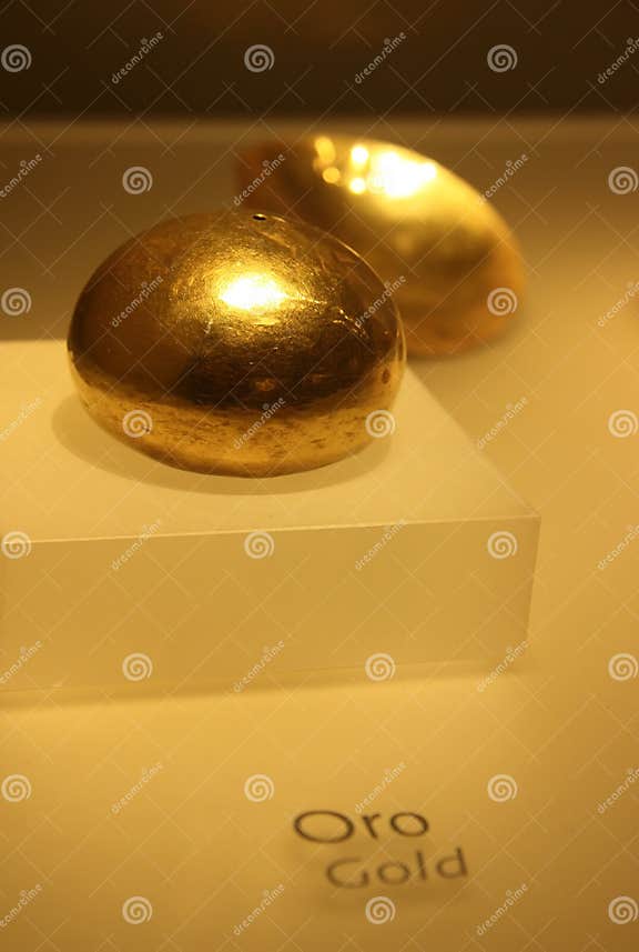 Ancient Gold Artifact editorial stock image. Image of archaeology ...