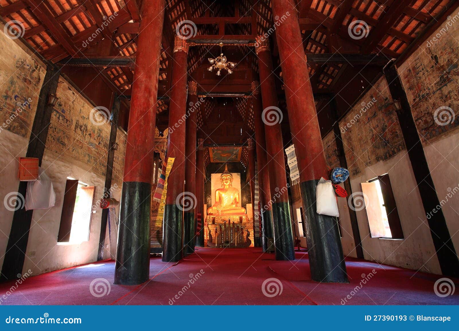 Buddha Inside Ananda Temple Royalty-Free Stock Photo | CartoonDealer ...