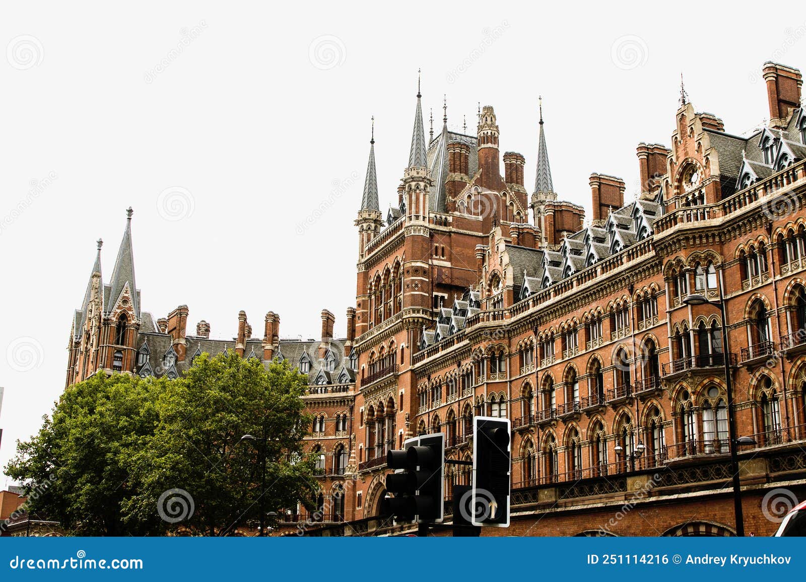 Photo of an Old Gothic English Palace in Central London Stock Photo ...
