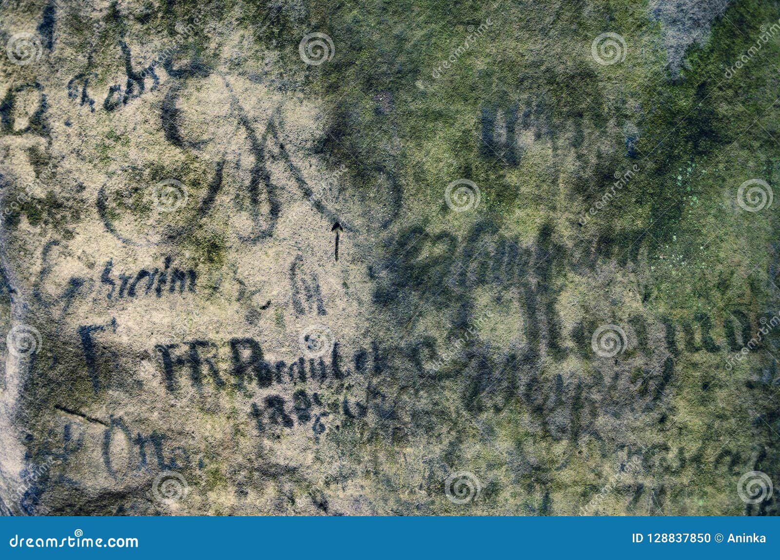 Ancient Lettering Background Royalty-Free Stock Photography ...