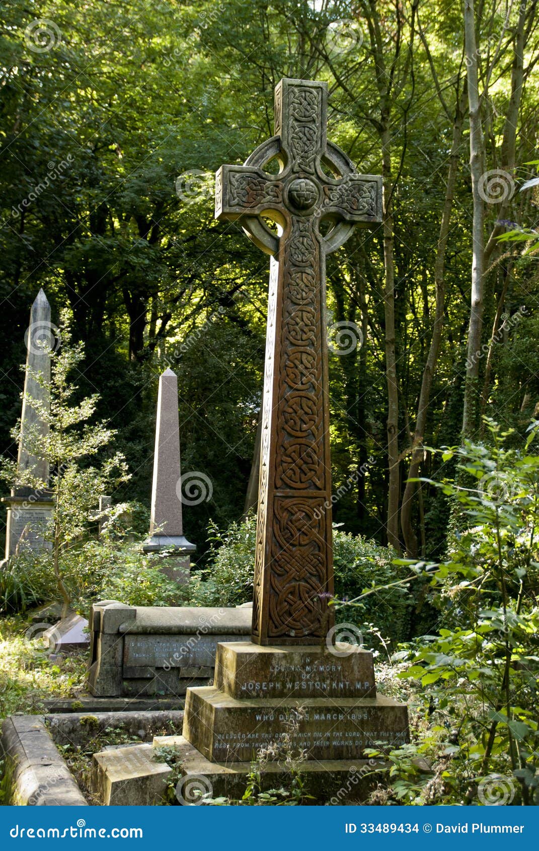 Ancient Graveyard stock photo. Image of history, grass - 33489434
