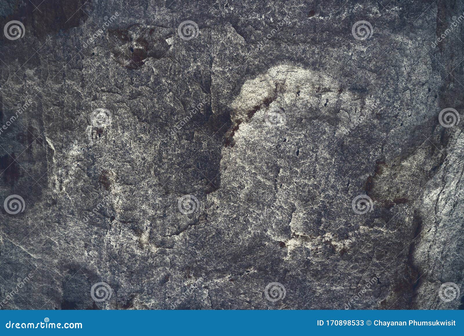 Ancient Gray Ashes Granite Stone Surface of Cave for Interior Stock ...