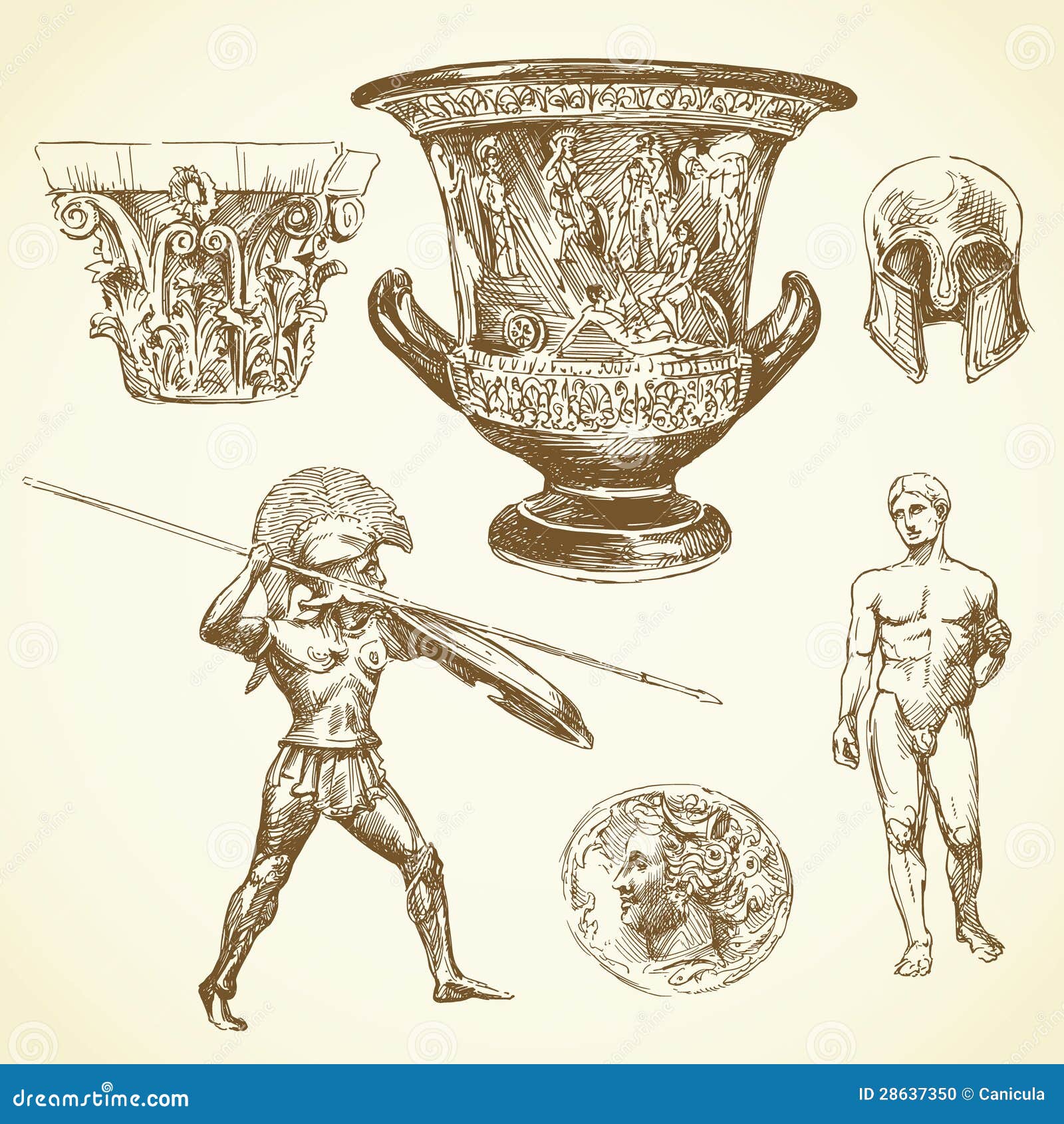 Ancient Greek Drawings