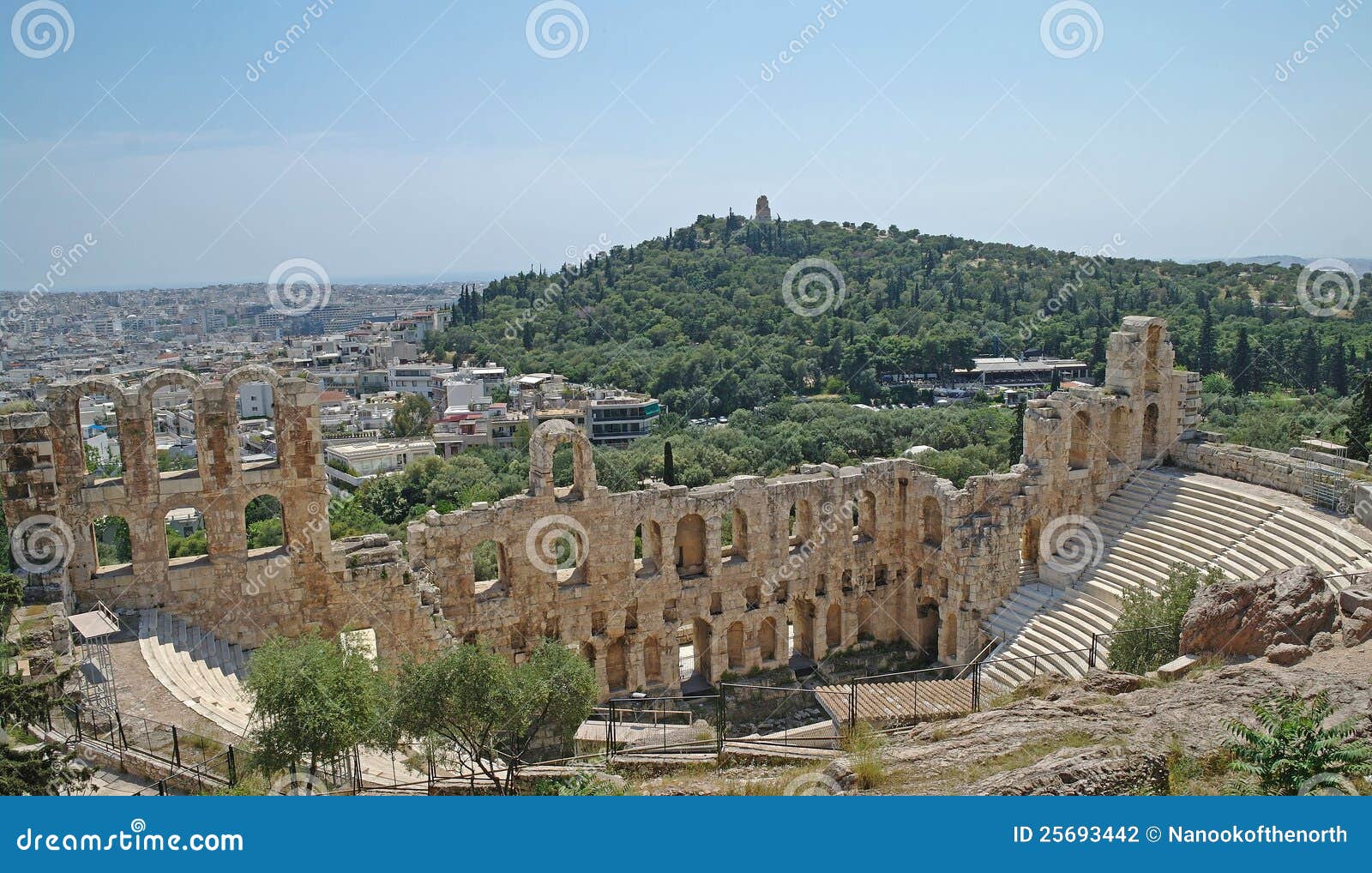Greek Amphitheatre Royalty-Free Stock Photography | CartoonDealer.com ...