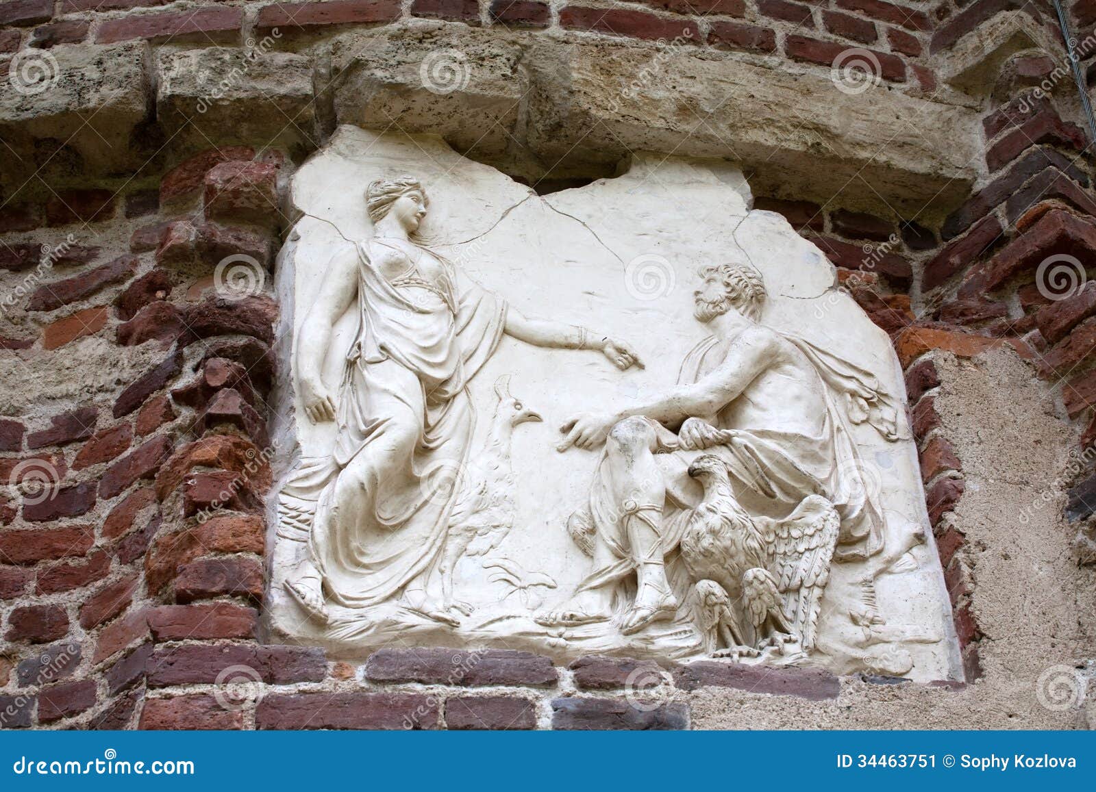 Ancient greek bas-relief editorial photo. Image of rome - 34463751