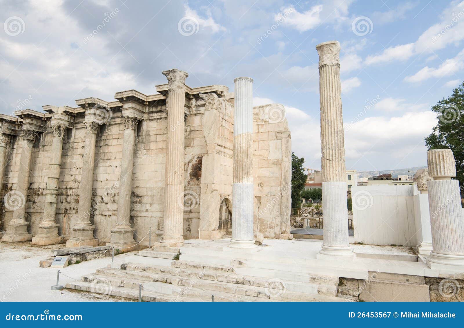 Ancient greek building stock image. Image of europe, marble - 26453567