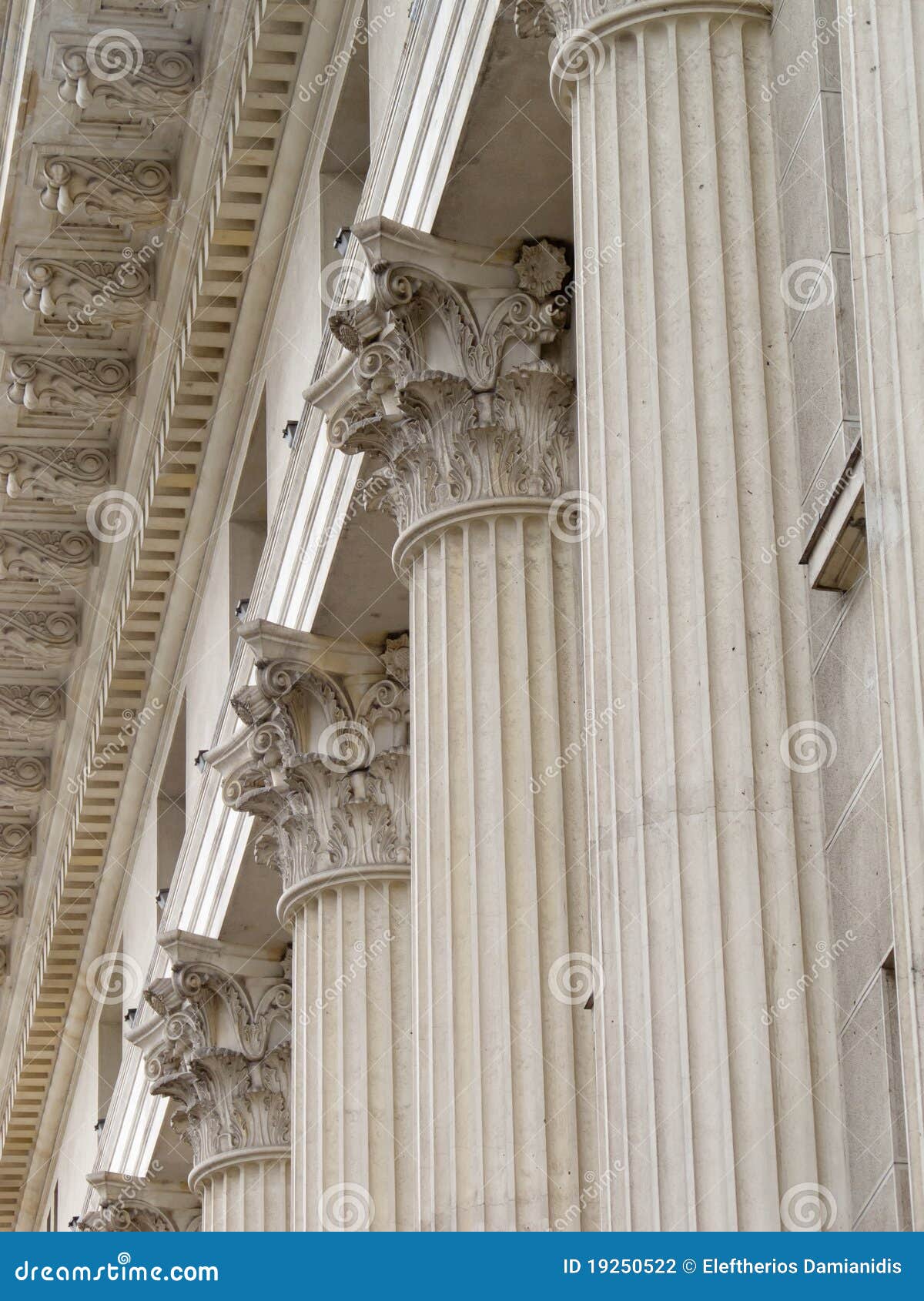 Ancient Greek columns stock photo. Image of roman, antiquities - 19250522