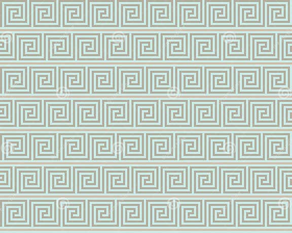 Ancient Greek Decorative Seamless Pattern Meander Abstract Vector ...
