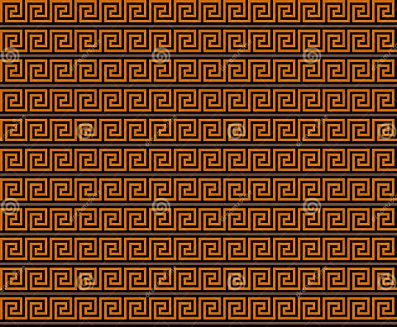 Ancient Greek Decorative Seamless Pattern Meander Abstract Vector ...