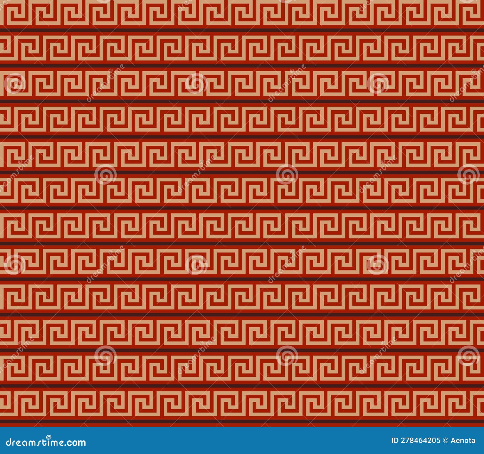 Ancient Greek Decorative Seamless Pattern Meander Abstract Vector ...