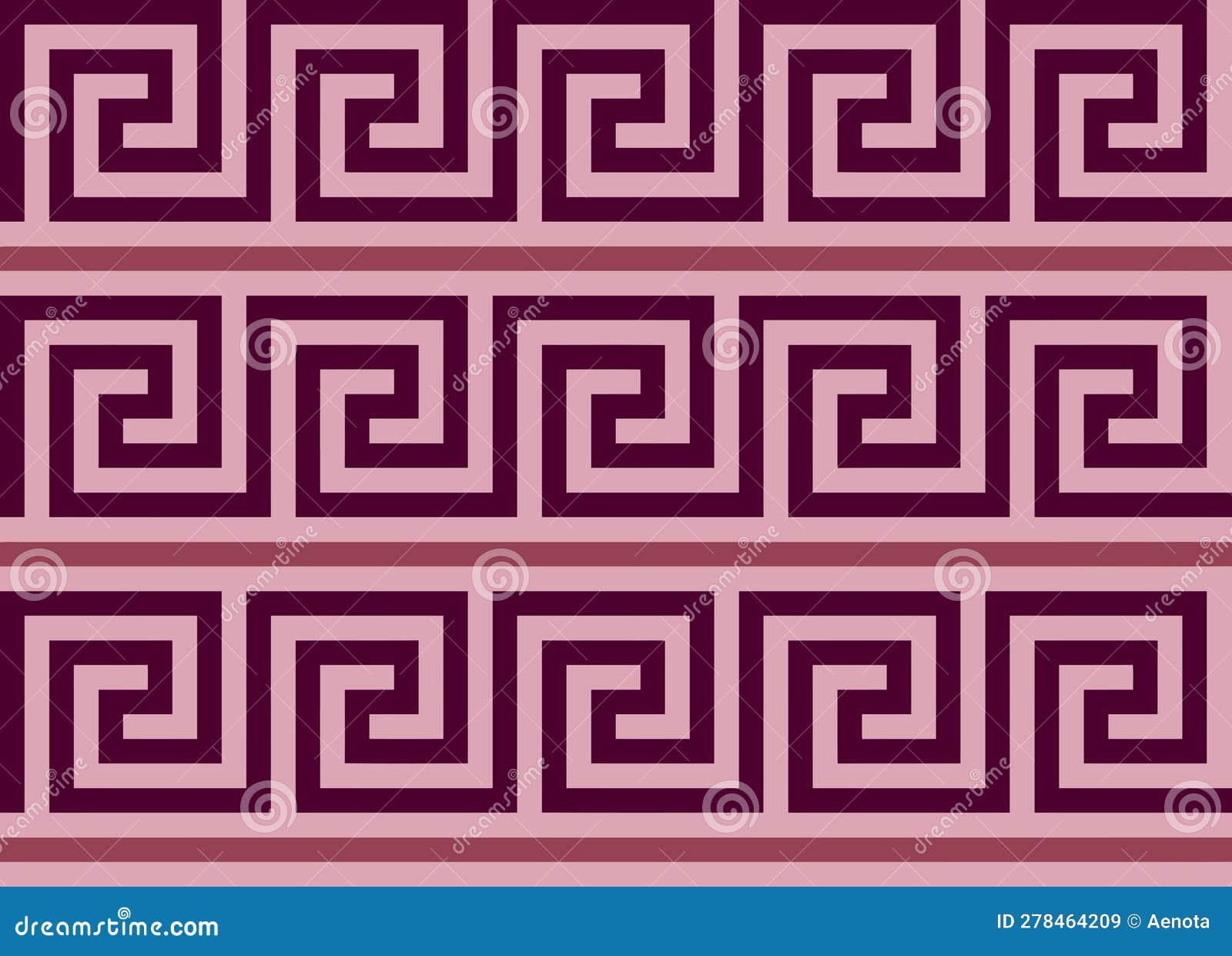 Ancient Greek Decorative Seamless Pattern Meander Abstract Vector ...