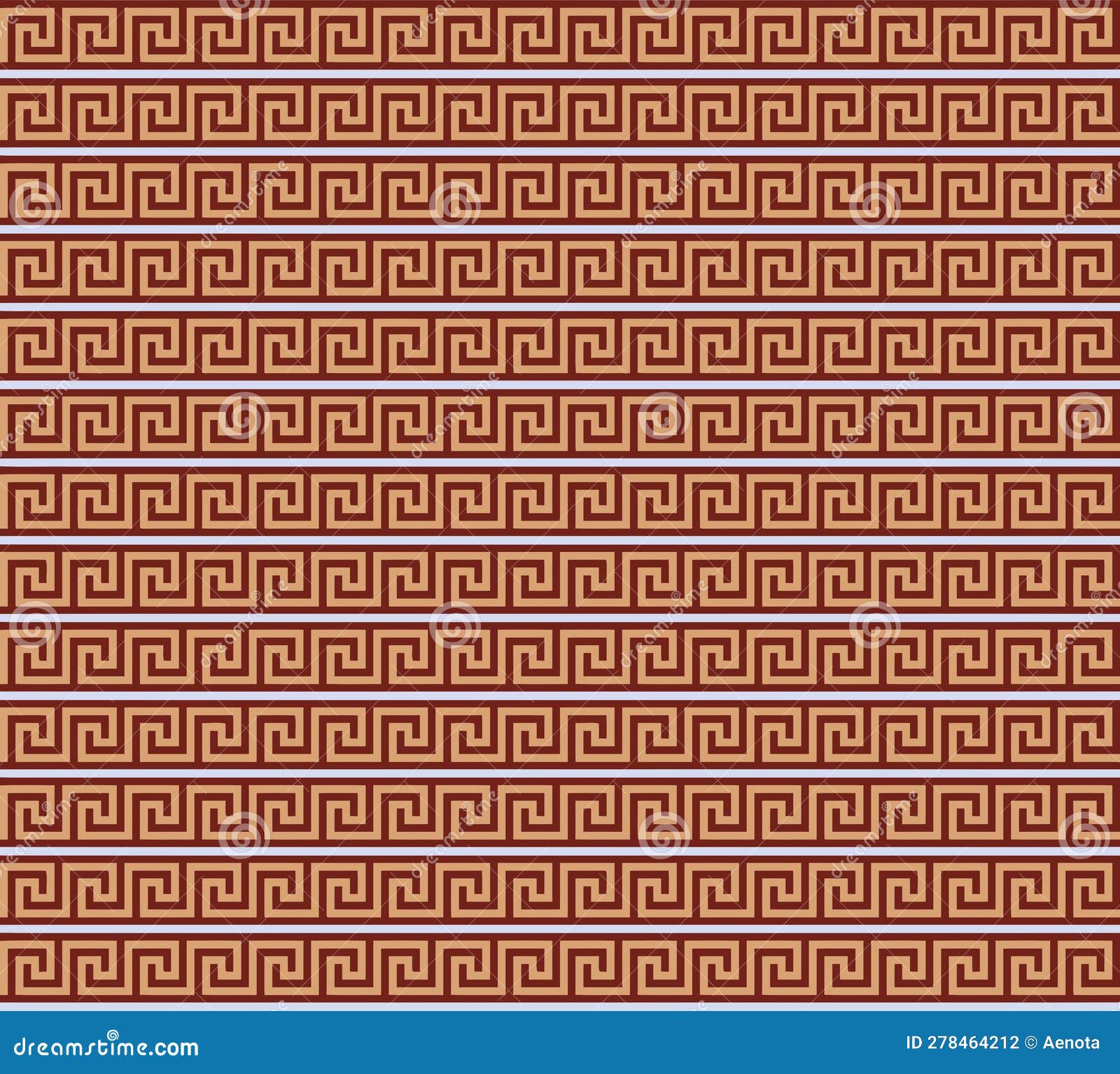 Ancient Greek Decorative Seamless Pattern Meander Abstract Vector ...
