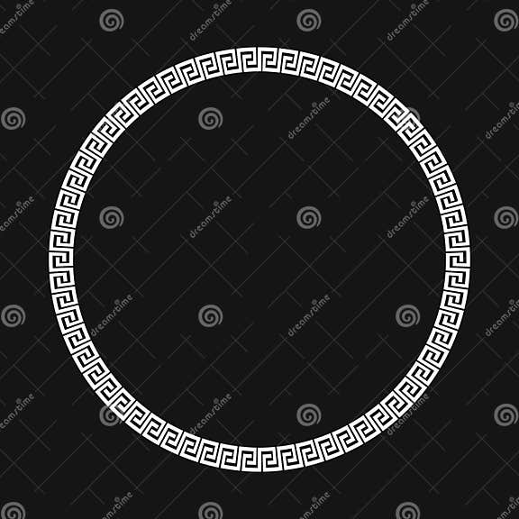 Ancient Greek Frame Patterns. Antique Borders from Greece Stock Vector ...