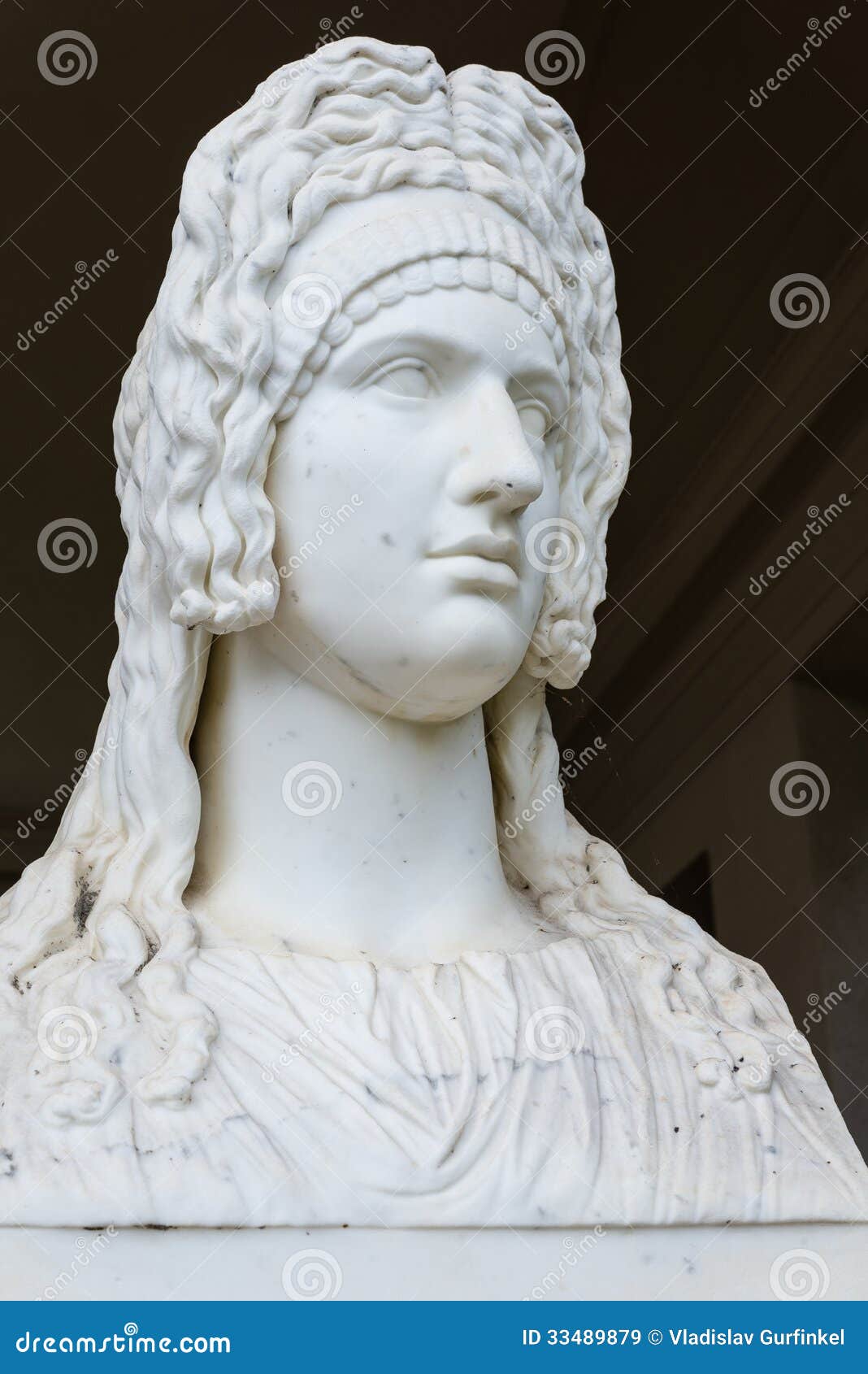Ancient greek goddess stock image. Image of details, classics - 33489879