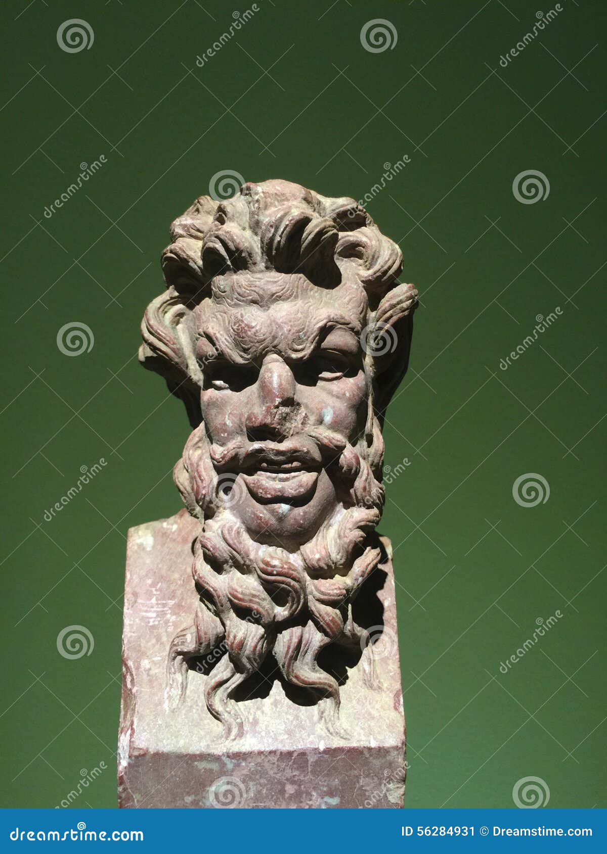 Ancient Greek Gods Art Carving Bust Stock Image - Image of ancient ...