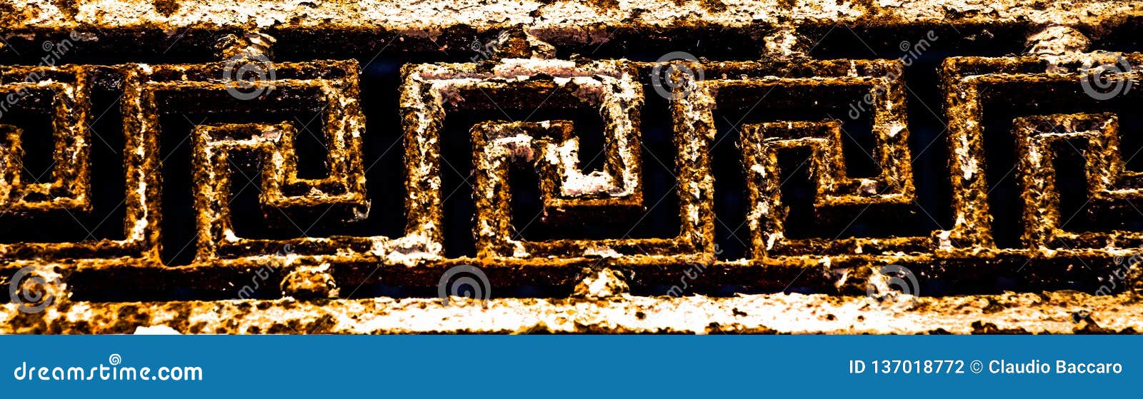 This is a really Ancient Greek Pattern Stock Photo - Image of ...