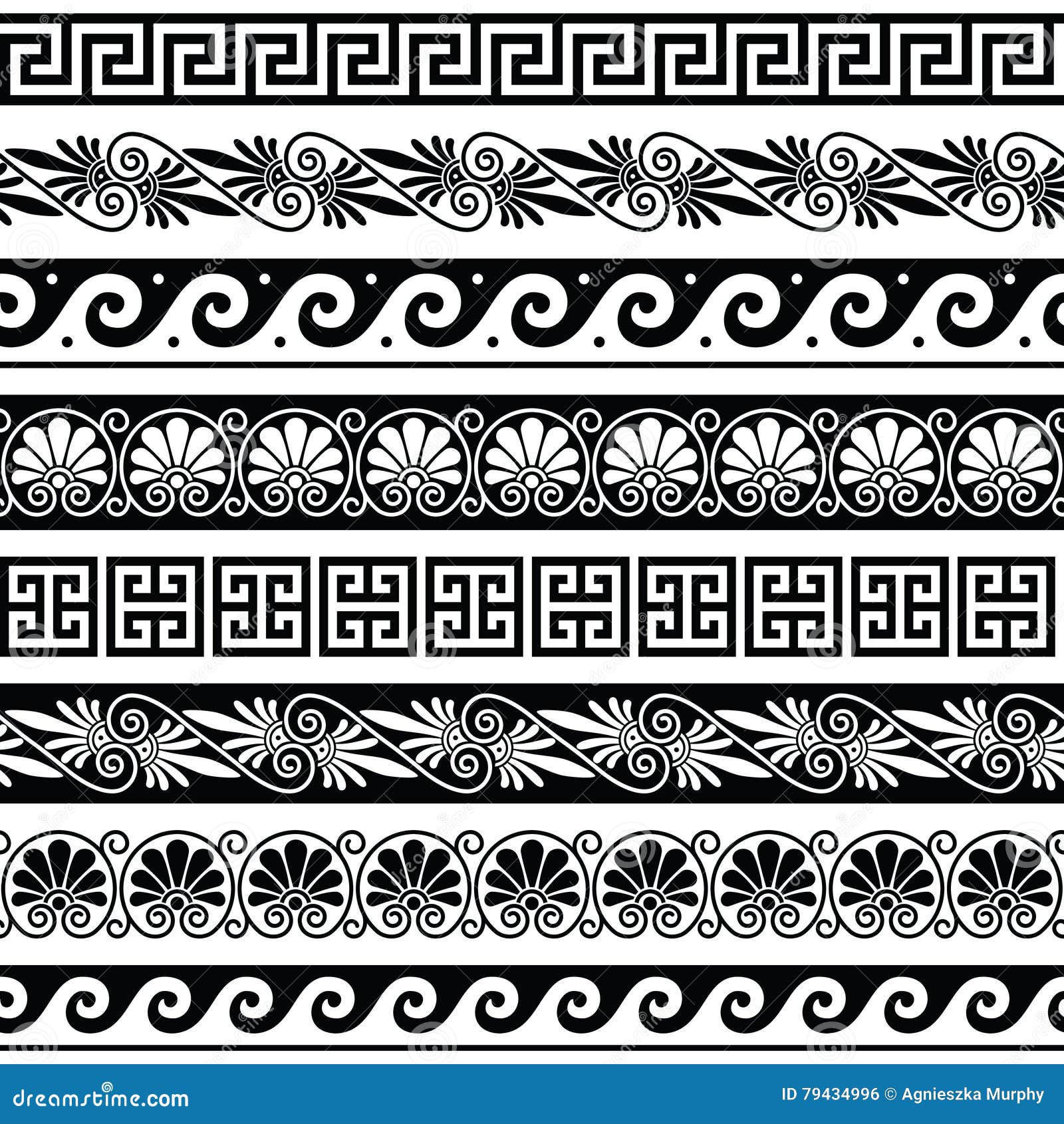Ancient Greek Border Patterns