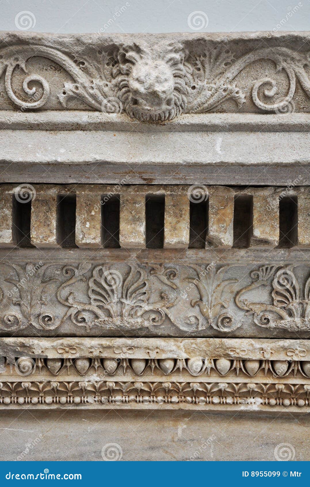 Ancient Greek Relief Detail Editorial Stock Image - Image of medieval ...