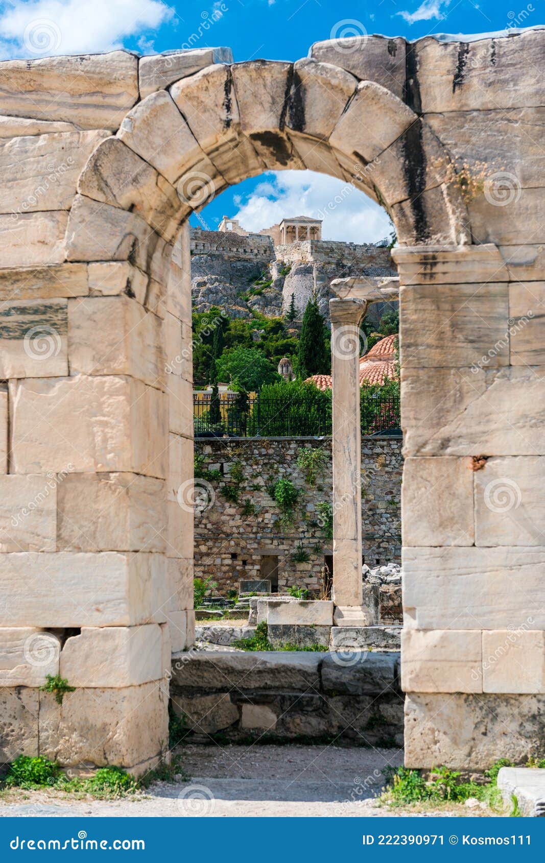 Ruins Columns Of Temple Of Leto In Letoon Ancient City In Village ...